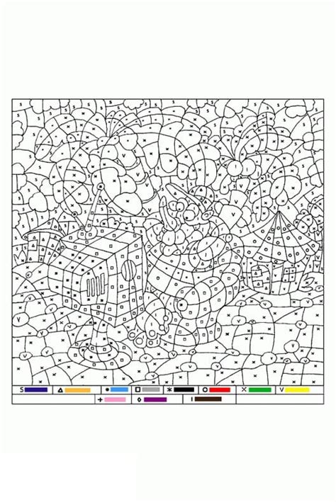 Descubrir 89 Imagen Dibujos Para Colorear Por Numeros Para Imprimir