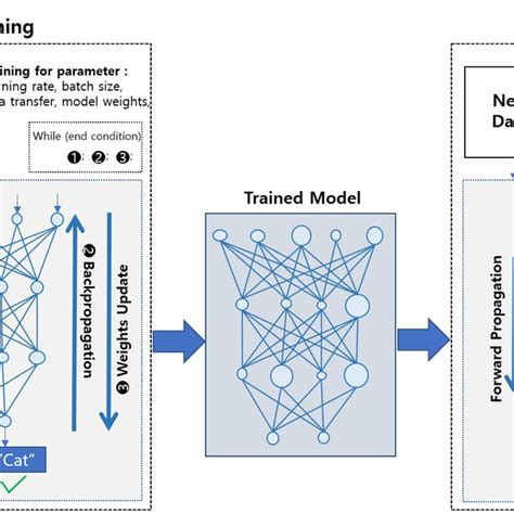 Conceptual Illustration Of The Process Of Training And Inference