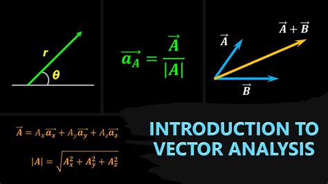 introduction to vector analysis youtube