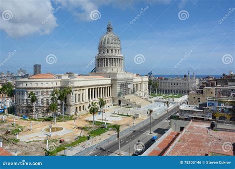 Capitol Building Havana Editorial Photo Image Of Central 75203146