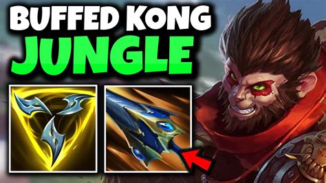 BUFFED Wukong In The Jungle HARD CARRY FLAMING TEAM YouTube
