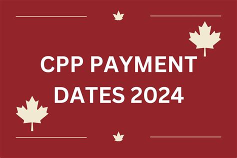 Canada Pension Plan Payment Schedule Dido Myriam