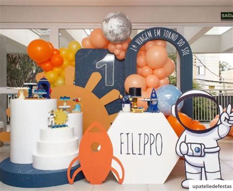 Decoração Primeira Volta ao Sol em 2023 Decoração festa infantil