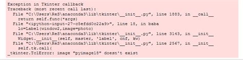 Problem Displaying Image With Tkinter S Label Python The