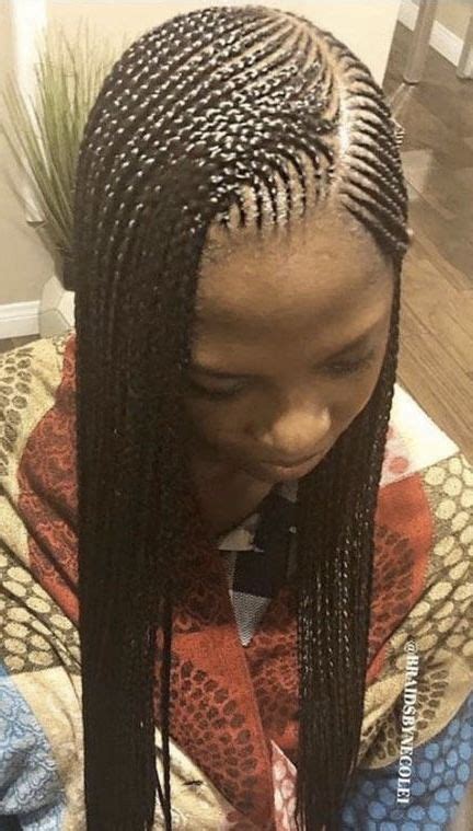 Covering Alopecia With Feed In Braids How To Braids On Alopecia Client