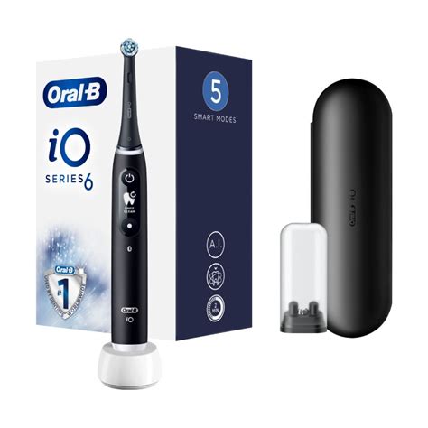Oral b električna zubna četkica iO6 black onyx Crosst hr