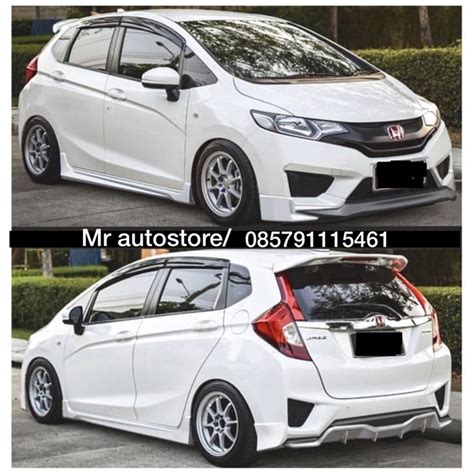 Jual BODYKIT HONDA JAZZ GK5 DONE INSTALLING MUGEN Shopee Indonesia