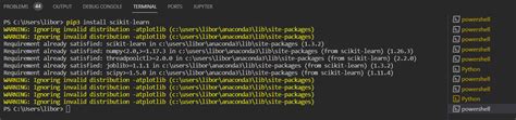 no module named sklearn error on the optional lab linear regression using scikit learn
