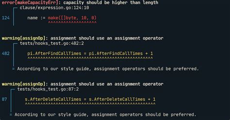 build a custom go linter in 5 minutes