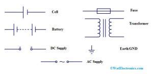 Dc Power Supply Schematic Symbol