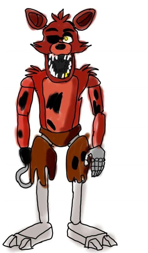 Como Dibujar A Foxy Fnaf Amino Espa Ol Amino