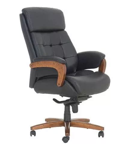 Silla Ejecutiva Para Oficina De Piel Genuina Granulada Envío gratis