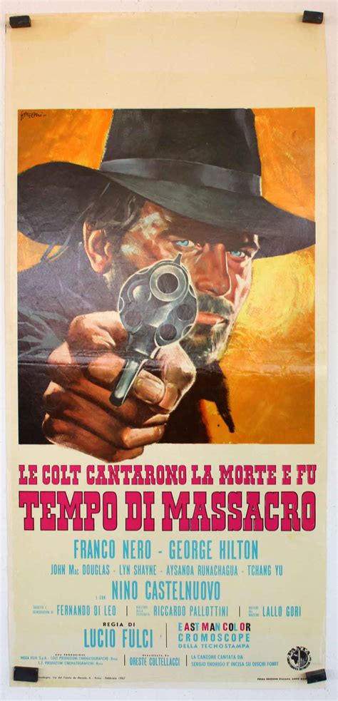 LE COLT CANTARONO LA MORTE E FU TEMPO DI MASSACRO MOVIE POSTER