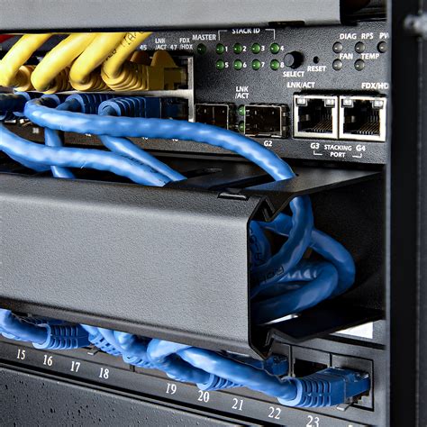 StarTech Panel Canaleta 1U de Gestión de Cables para Rack de
