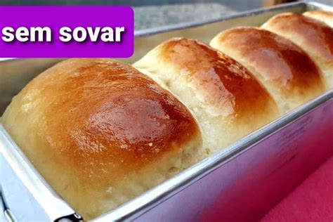 Como fazer pão caseiro sem sovar para servir no café da manhã da sua