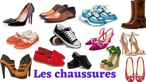 Les chaussures en français Apprendre les noms des chaussures
