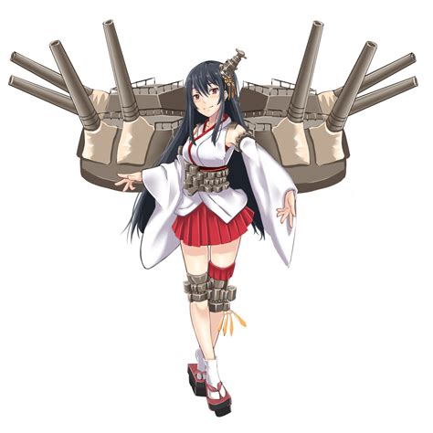 Wallpaper Anime Girls Kantai Collection Fusou Kancolle Long Hair Black Hair Japanese