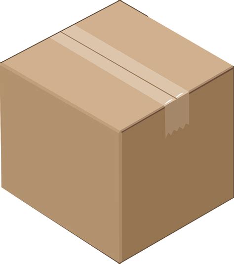 Cubo Caja De Cart N Png Transparente Stickpng