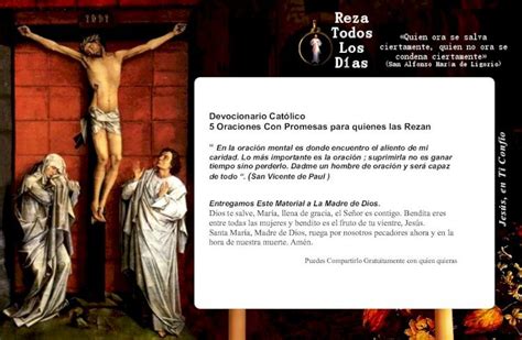PDF Devocionario Católico 5 Oraciones Con Promesas para quienes