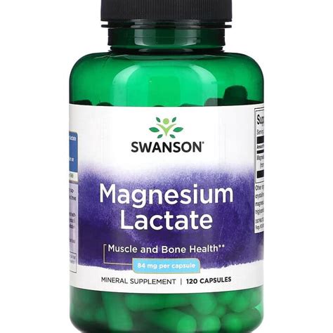 Para qué sirve el lactato de magnesio Squad Fitness