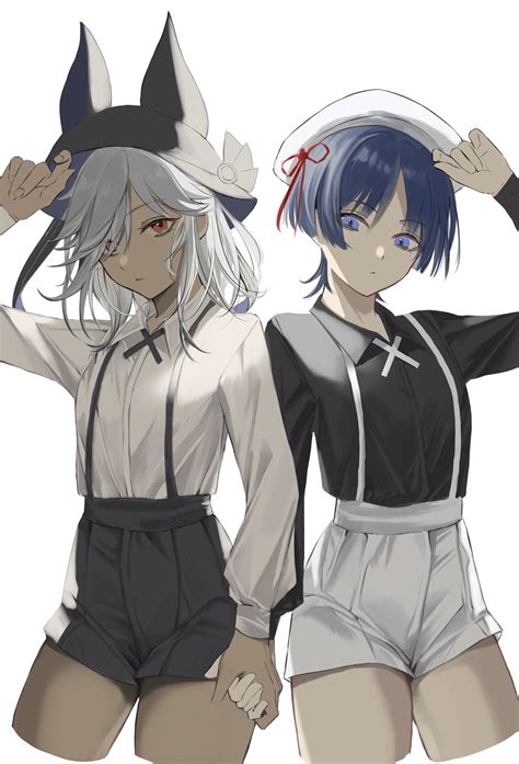 Scaramouche And Cyno Genshin Impact Drawn By Megumui Danbooru