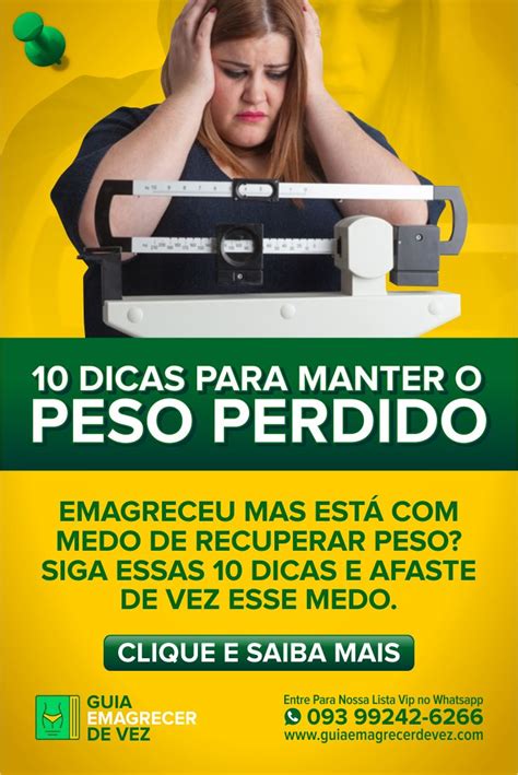 Pin Em Dicas Para Emagrecer