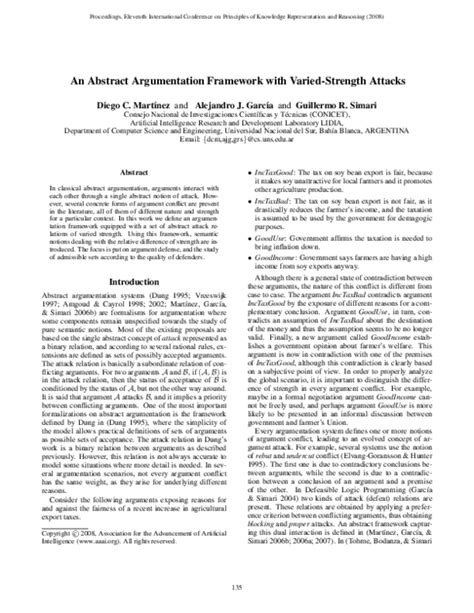 pdf an abstract argumentation framework with variedstrength attacks diego martinez
