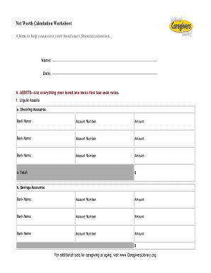 Fillable Online Caregiver Self Assessment Questionnaire Caregivers