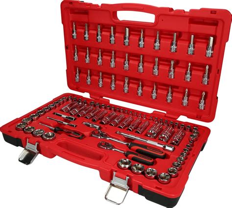 KS TOOLS CHROMEplus Zestaw Podw Kluczy Nasadowych 100 Szt 1 4 3 8