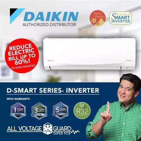 DAI KIN 1HP SPLIT TYPE INVERTER AIRCON Lazada PH