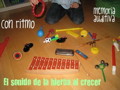 Juego Para Trabajar La Memoria Auditiva El Sonido De La Hierba Al Crecer