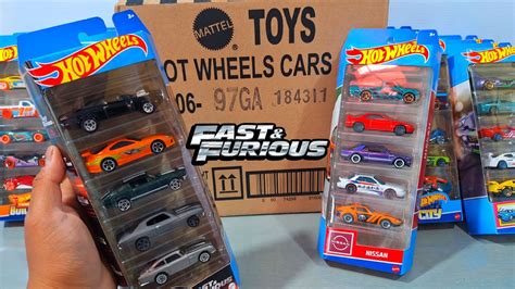 Caja De Los 5 PACK De Hot Wheels YouTube