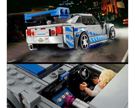 LEGO Speed Champions Nissan Skyline GT R R34 De 2 Fast 2 Furious