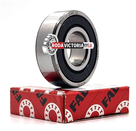 Fag Rs C Deep Groove Radial Ball Bearing Rubber Sealed
