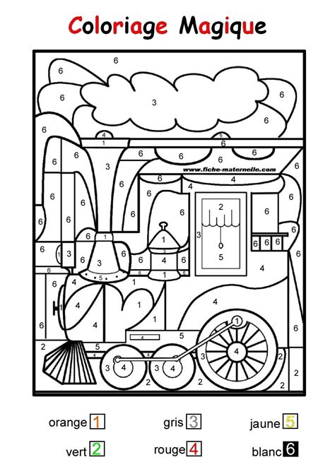 66 dessins de coloriage magique à imprimer sur LaGuerche Page 7