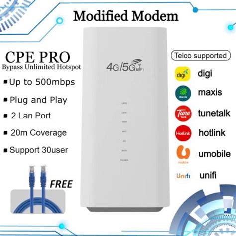 Modified WiFi Router Sim Card Modem 4G 5G CPE PRO Original 2023 LTE Cat