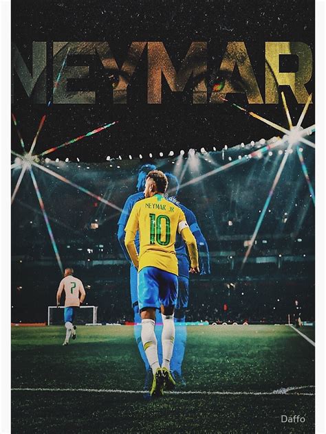 Poster Neymar Par Daffo Redbubble