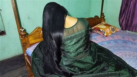 Beautiful Girl Long Hair Play Indian Girl Silky And Sinning 4ft Long Hair Play Gorgeous Hair