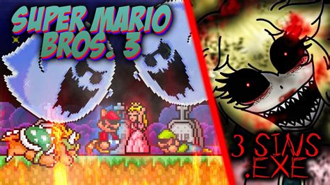 Sins Three Exe Mario Bros Horror Remake Full Playthrough