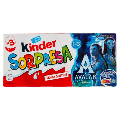 Kinder Sorpresa Natoons 3 X 20 G Carrefour