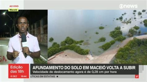 Afundamento do solo em área de mina em Maceió volta a aumentar e chega