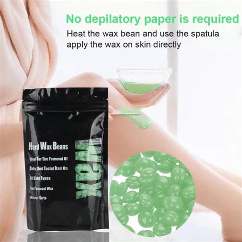 Drfeify Haricot de cire 100 g sac 10 Types épilatoires cire dure