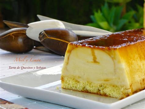 Tarta de quesitos y sobaos Postres Fáciles y Ricos