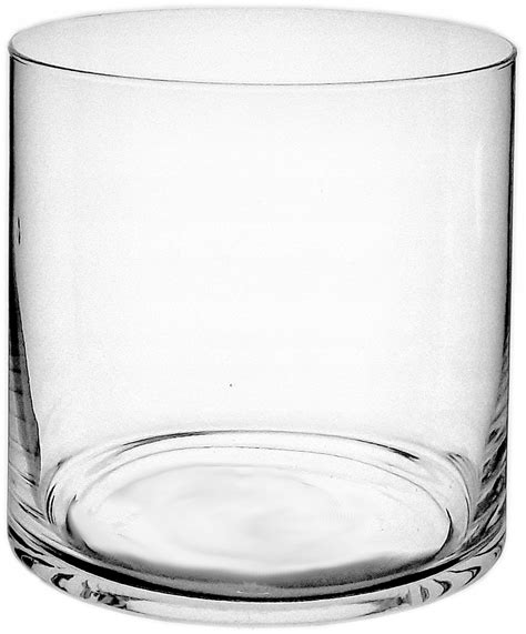 Wazon Na Kwiaty Bukiety Przezroczysty Do Dekoracji CYLINDER SZKLANY H20