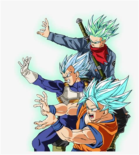 Ssj Goku Vegeta And Future By Boneshoss Goku Vegeta And Future Trunks