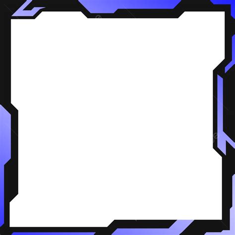 Twitch Live Streaming Overlay PNG Transparent Futuristic Twitch