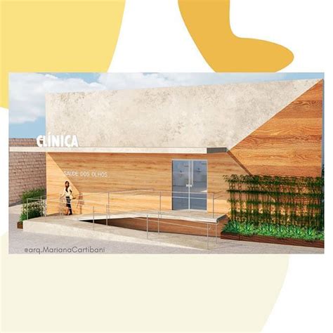 Arq de clínicas e hospitais no Instagram Outro ângulo da fachada que