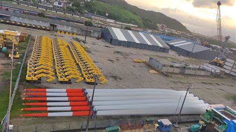 Terminal Logístico Saboó realiza operação especial para receber pás