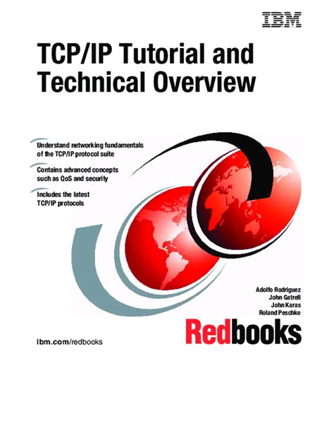 pdf tcp ip tutorial and technical overview understand networking fundamentals of the tcp ip