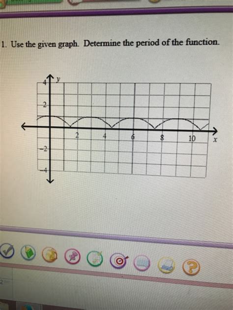get answer use the given graph determine the period of the function q50 transtutors